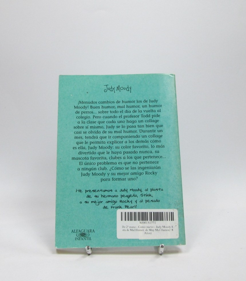 📚 Comprar « Judy Moody está de mal humor, de muy mal humor » — Libros Eco
