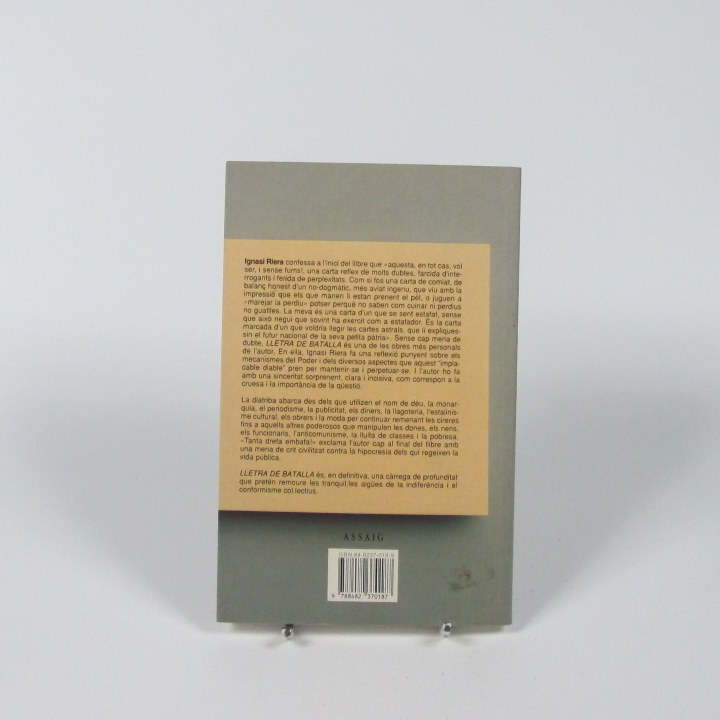 📚 Comprar « Lletra de batalla » — Libros Eco