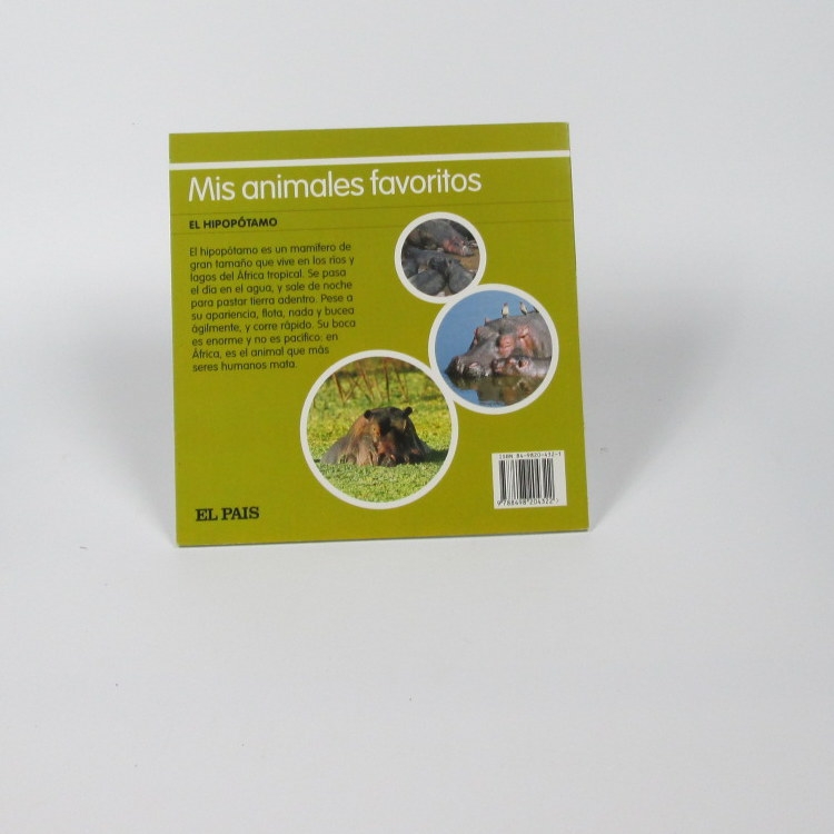 📚 Comprar « Mis animales favoritos. El hipopótamo » — Libros Eco