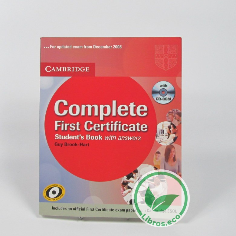 📚 Comprar « Complete first certificate: Student's book with answers ...