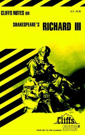 📚 Comprar « Shakespeare's richard iii (cliffs notes) (cliffsnotes on ...